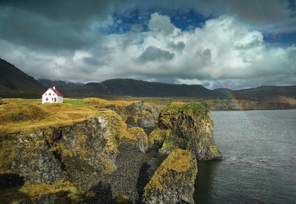 iceland Arnarstapi Coastal Walk double page - Arbus Magazine