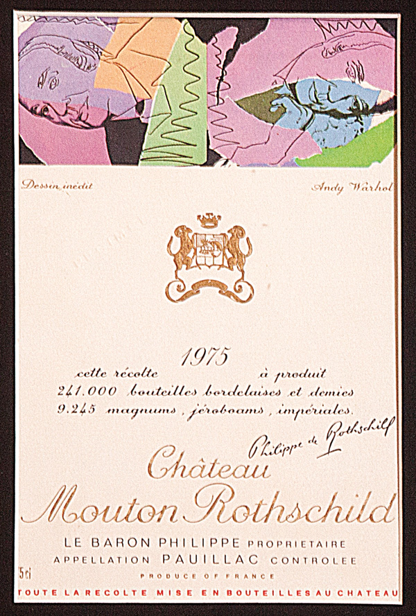 The Story of Chateau Mouton Rothschild Labels - Arbus Magazine